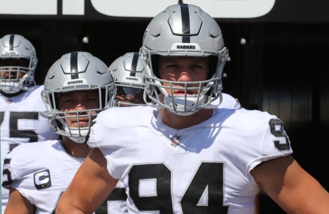 Raiders release Carl Nassib, NFL’s first openly gay active player – USA ...